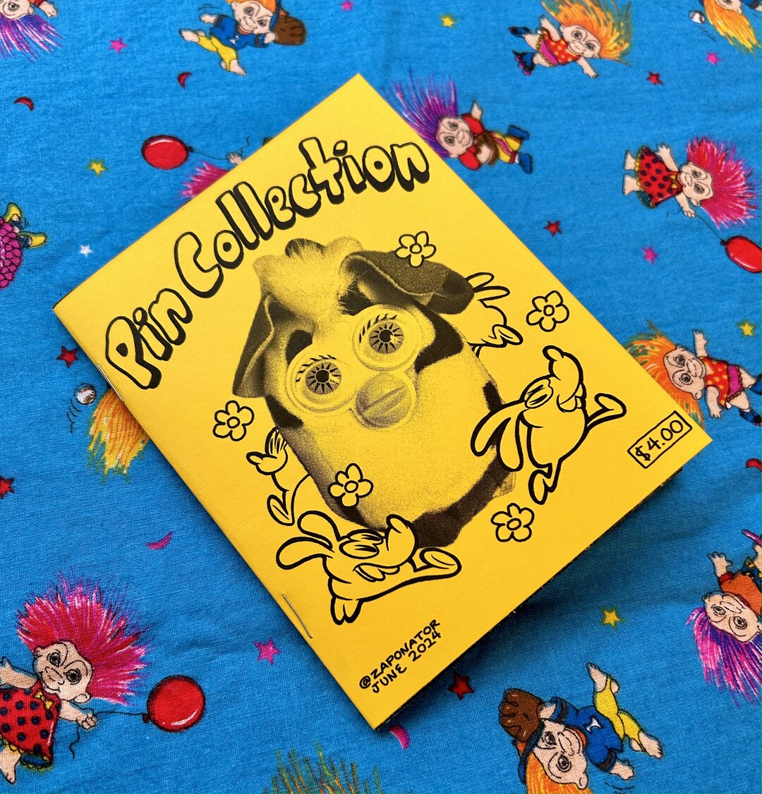 Pin Collection Zine 4.25x5.5 Full Color Pages - Etsy