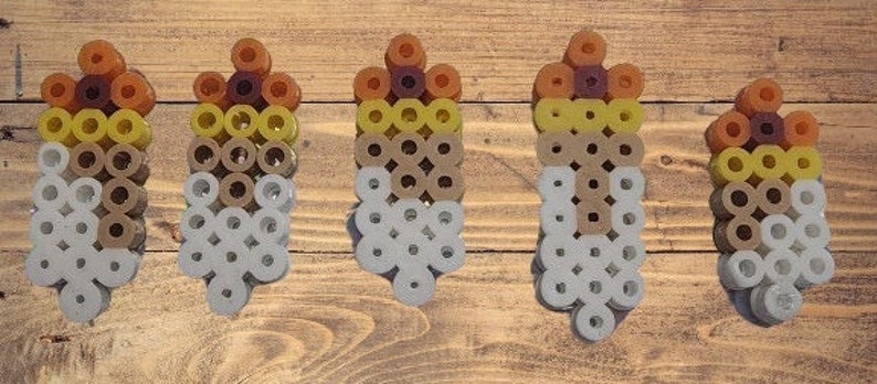 Cult of the Lamb Lambert Perler Bead Figurines Perler Bead Figure 3D ...