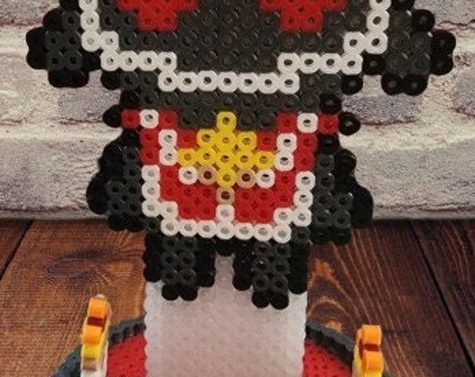 Cult of the Lamb | Lambert | Perler Bead Figurines | Perler Bead Figure ...