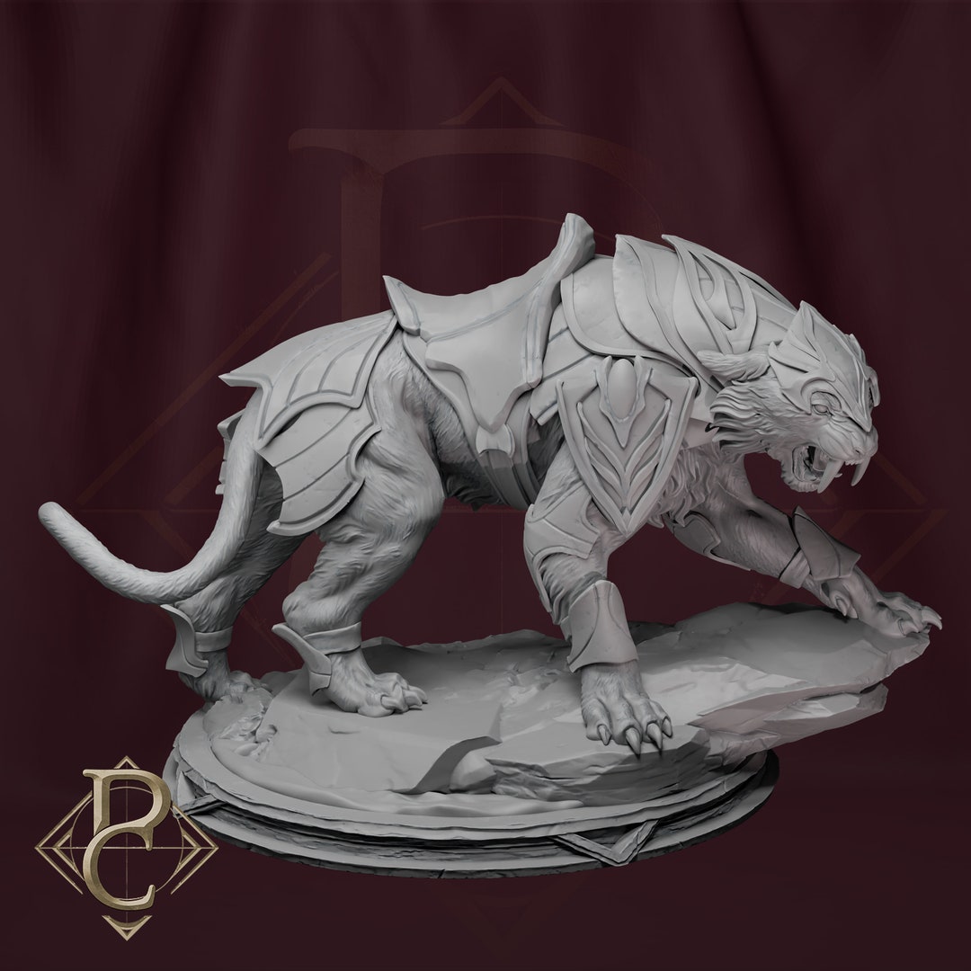 Stella Tiger | Parasite Collectibles | 12k 3D Prints | Tabletop ...