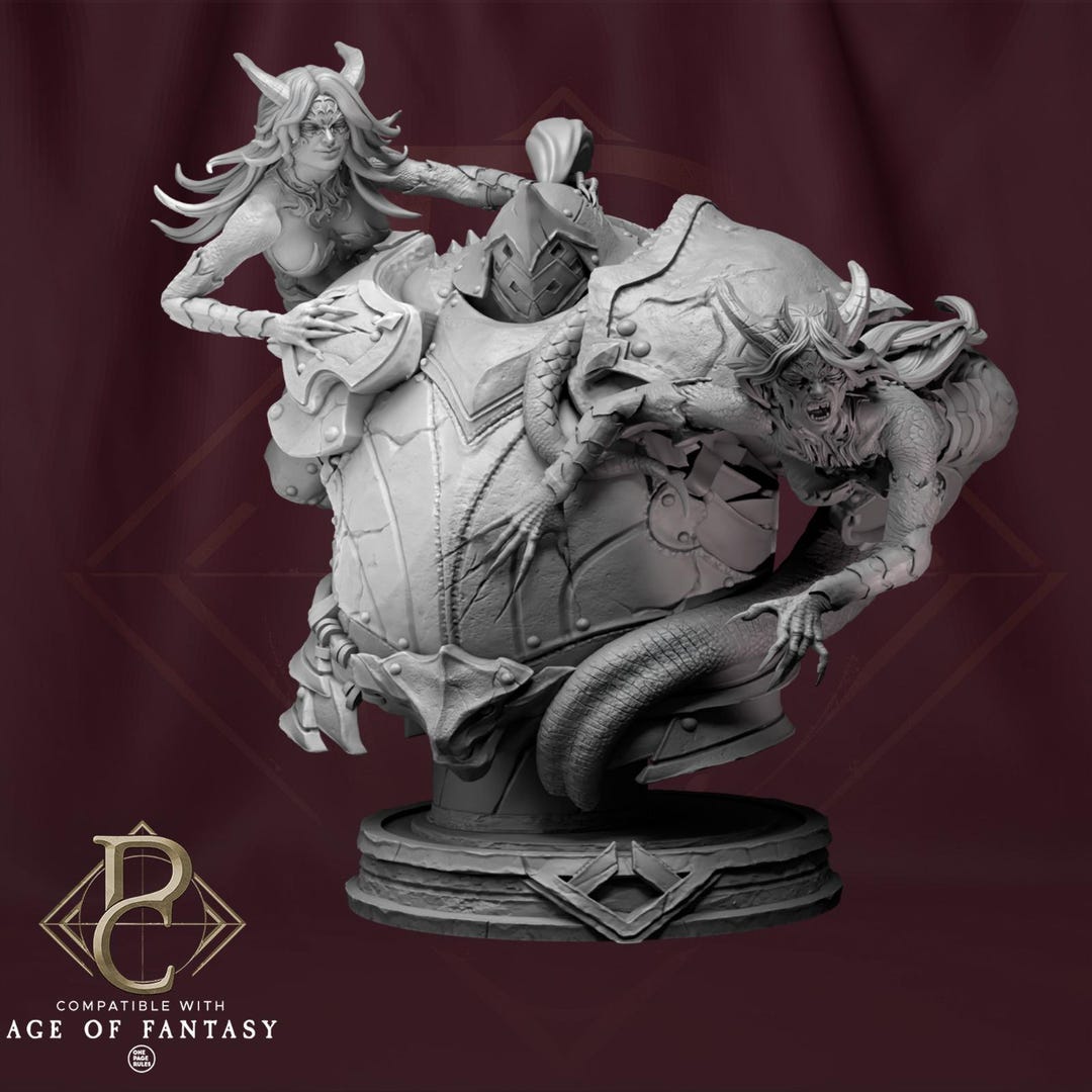 Fathon and the Scylas Bust | Parasite Collectibles | Tabletop ...