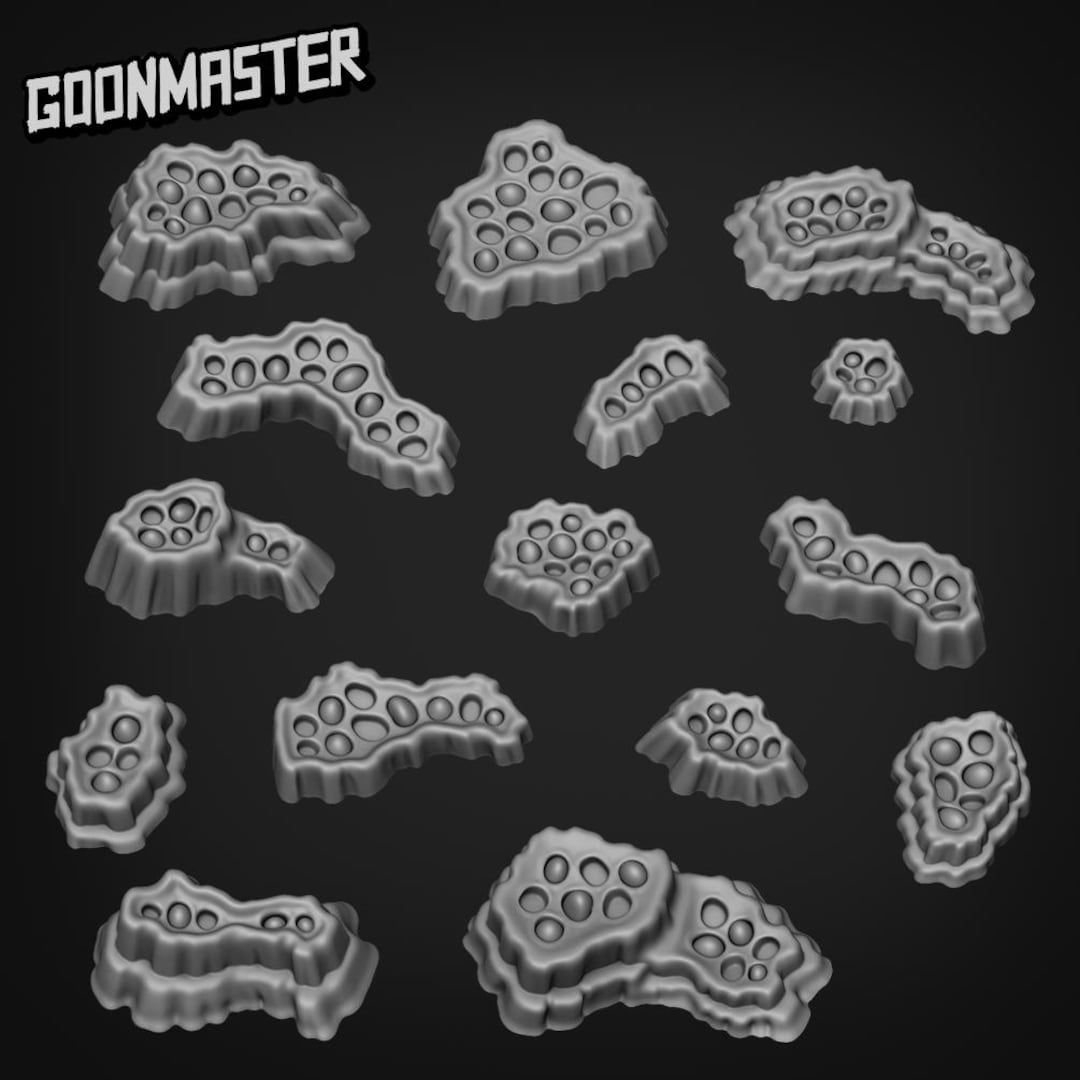Alien Spore Podlets | Goon Master Games | 12k 3D Prints | Tabletop ...
