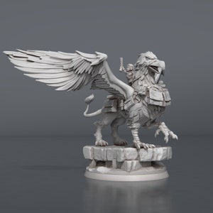 Griffin STL Miniatures 12k 3D Prints Tabletop Miniatures - Etsy
