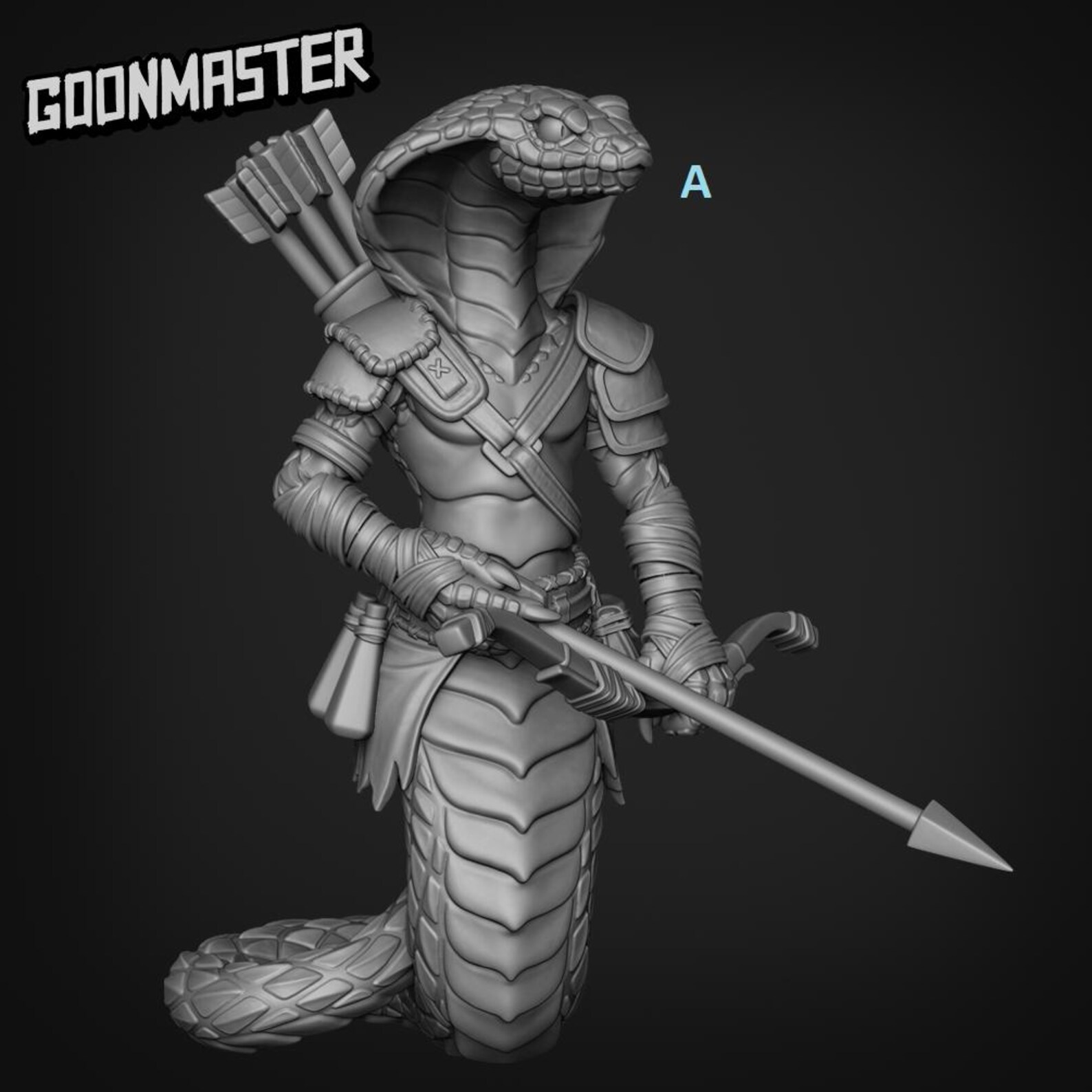 Snake Archers Sinister Snakes Set Goon Master Games 12k 3D Prints ...