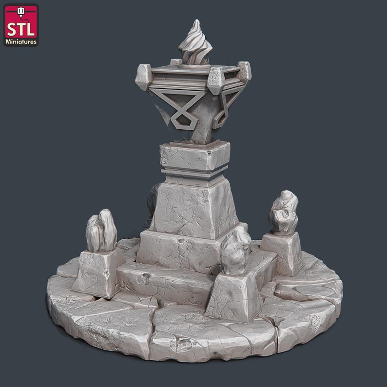 Dwarf Camp Props | STL Miniatures | 12k 3D Prints | Tabletop Miniatures ...
