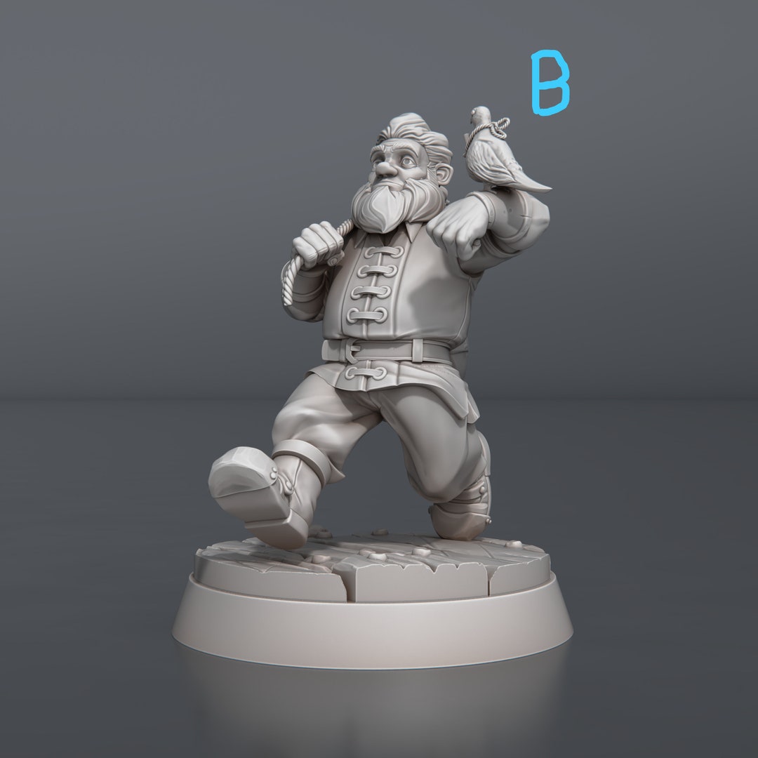 Messengers STL Miniatures 8k 3D Prints Tabletop - Etsy