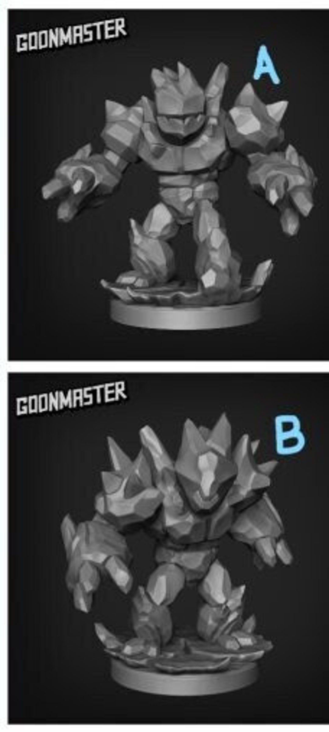 Ice Golems | From the Frozen Wasteland Set | Goon Master Games | 12k 3D ...
