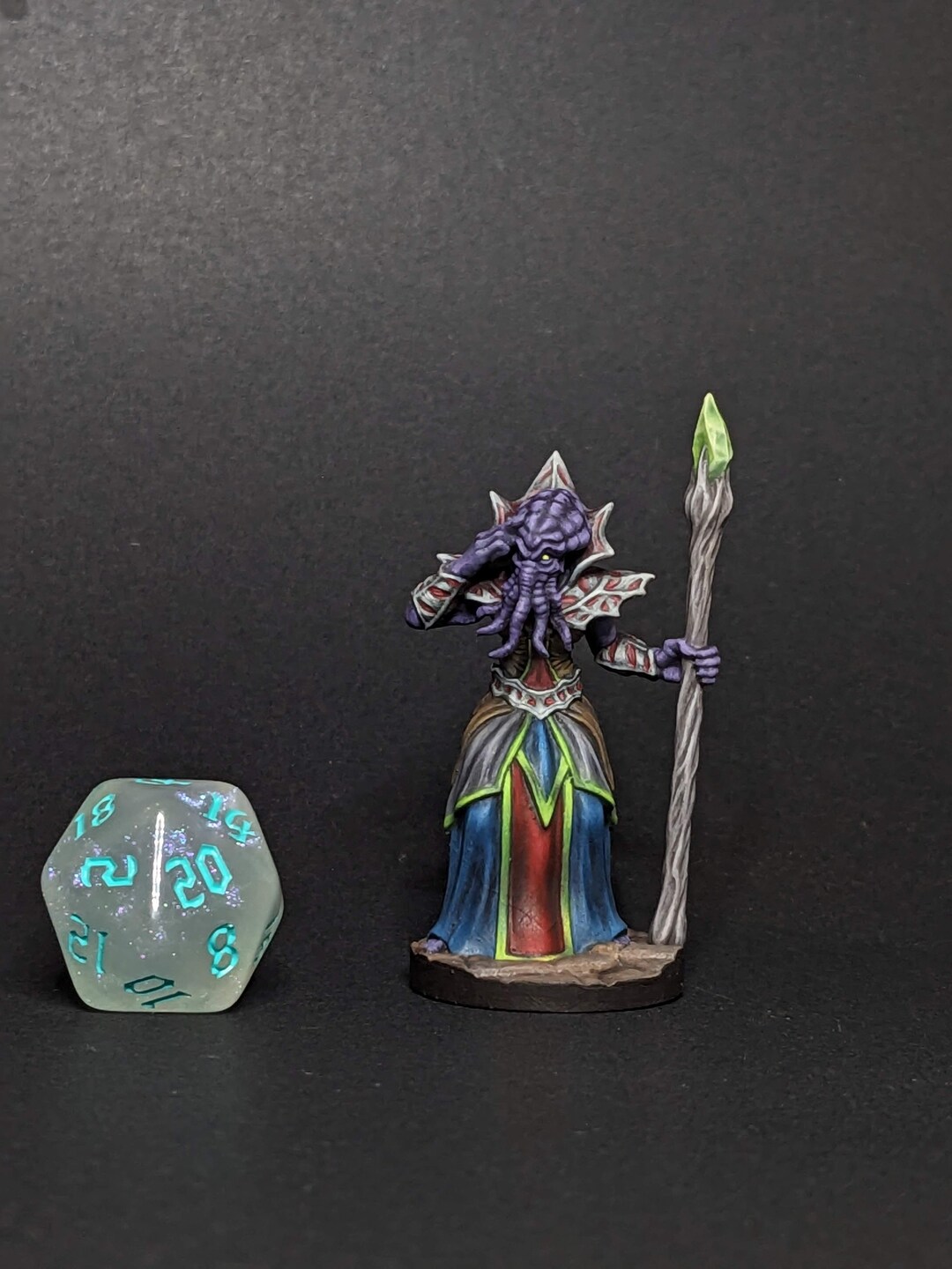 Painted Miniature | Mind Flayer / Psionic Squid | Tabletop Miniatures ...