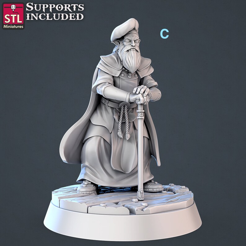Jousting Judges Royal Jester STL Miniatures 8k 3D Prints Tabletop ...