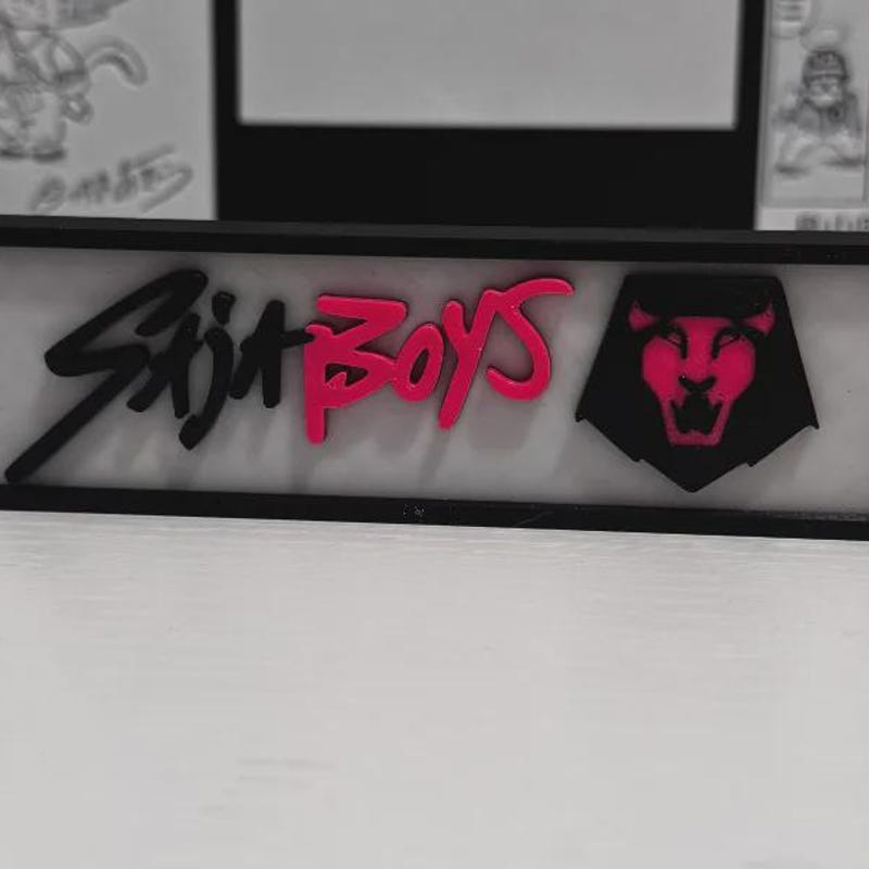Saja Boys Logo Lion - Etsy