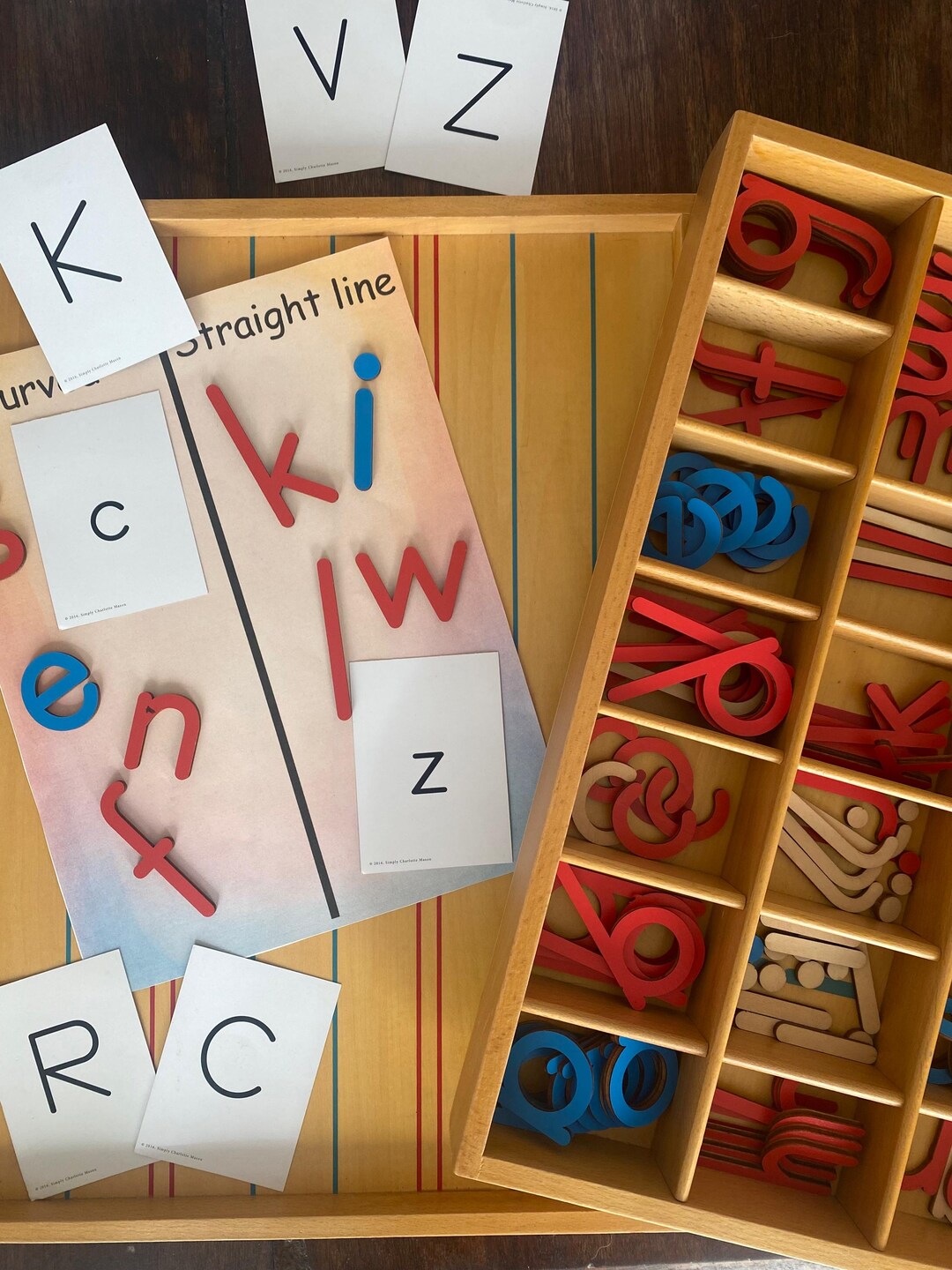 ABC Mat for Letter Recognition - Etsy