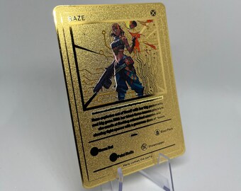 Valorant Agent Card - Etsy UK