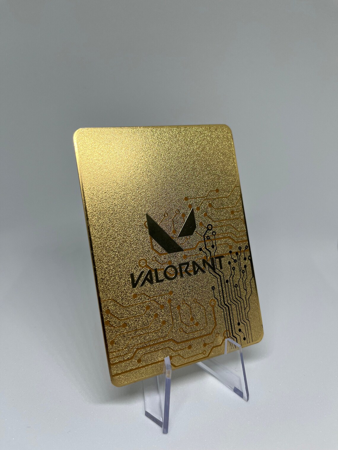 Valorant Omen Shiny Gold Metal Card Valorant Agent Gaming - Etsy Hong Kong