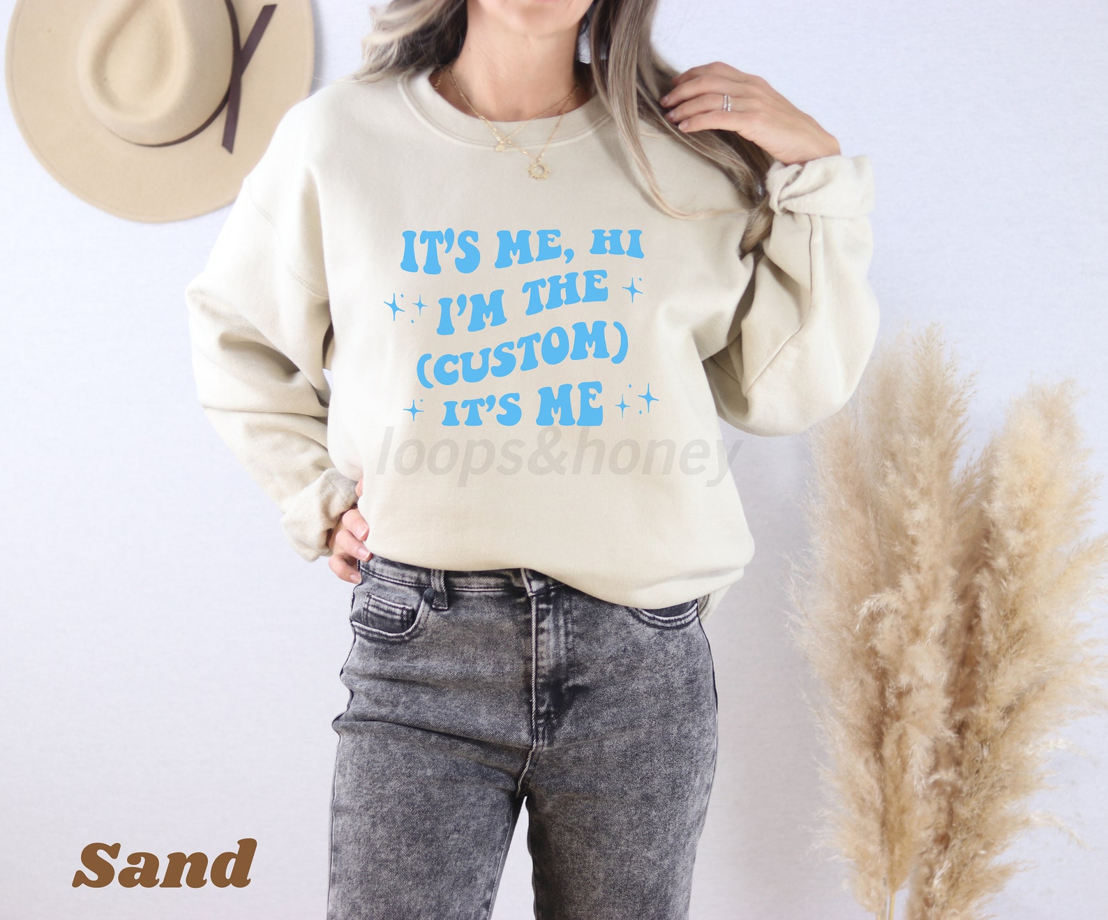 Custom Swiftie Sweatshirt, Personalized Lyrics Crewneck, Retro ...