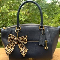 Rhinestone Cheetah Purse Charm – Animal Print Bag Accessory – Glam ...