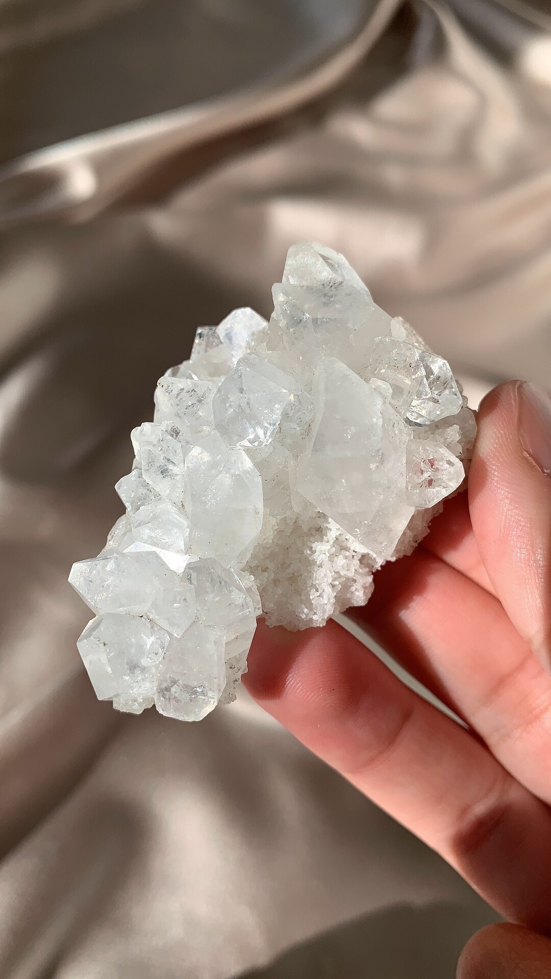 Rainbow Filled Diamond Apophyllite on Matrix | High Quality - Etsy