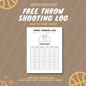 Basketball Shooting Charts Printable