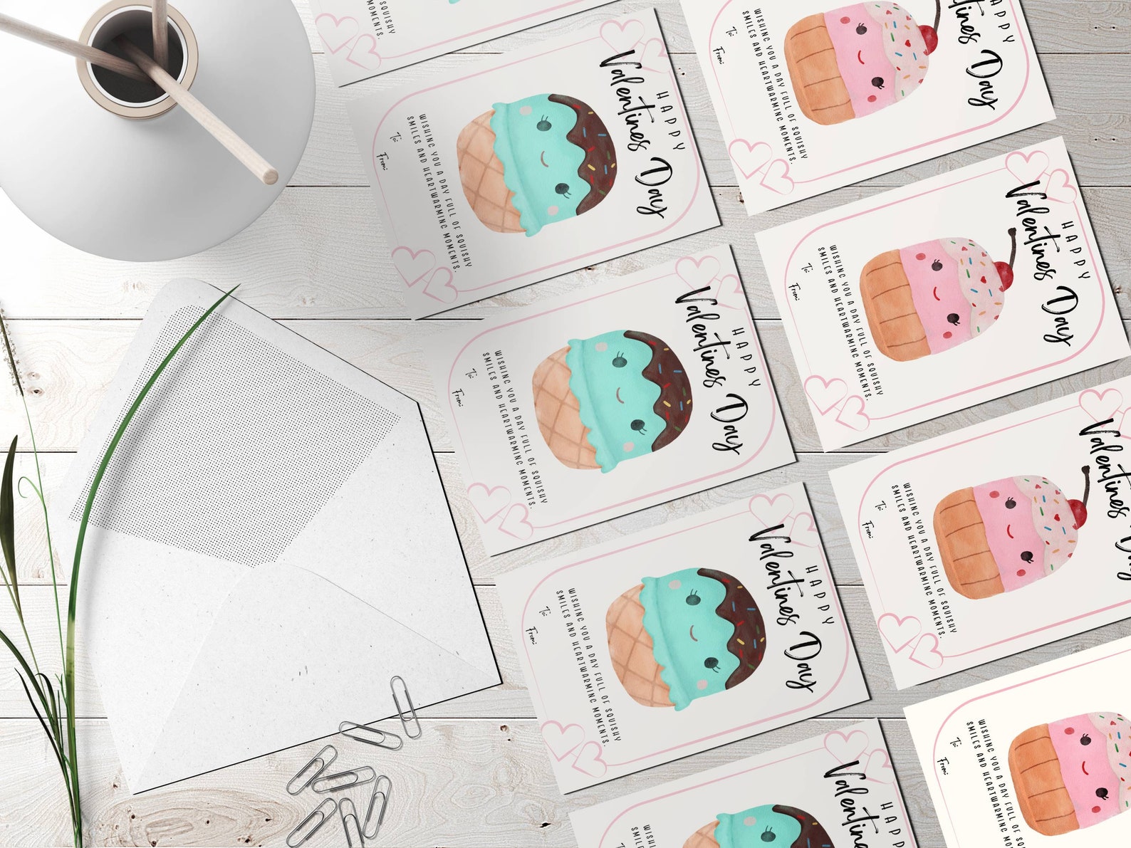 Squishmallow Valentines Cards Kids Valentines Day Printables, School ...