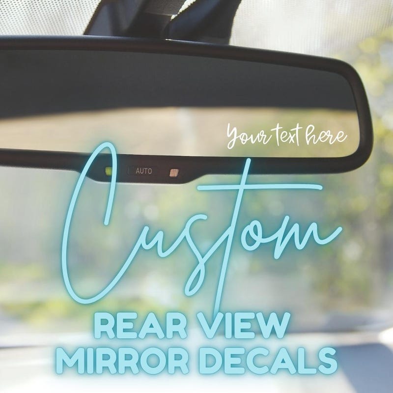 Rear View Mirror - Etsy