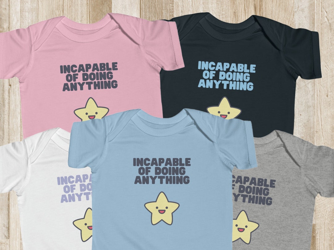 Funny Baby Onesie Bodysuit Making Fun of Babies. Funny Unique Baby ...