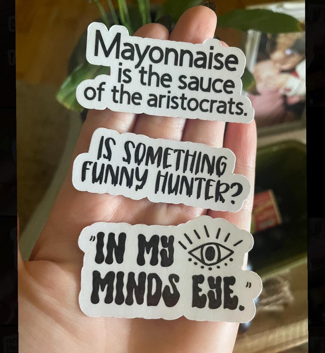 Creep Cast Sticker Pack - Etsy