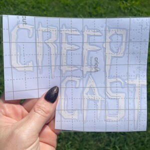 Creep Cast Decal - Etsy