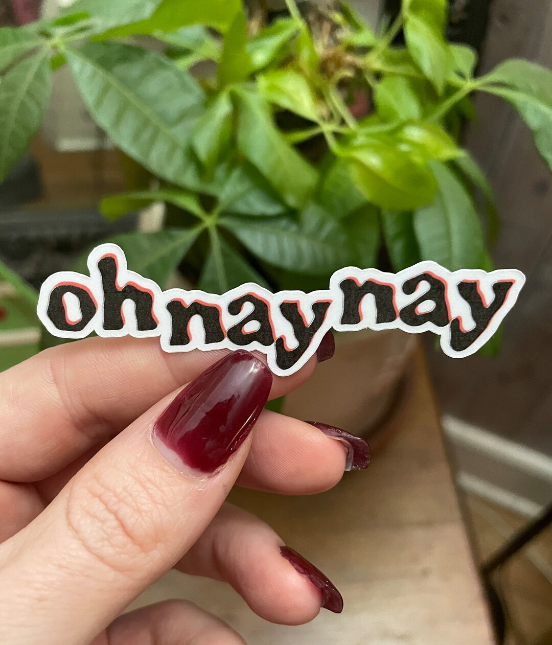Bailey Sarian "oh Nay Nay" Sticker - Etsy