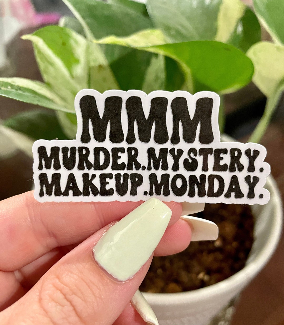 MMM Bailey Sarian Sticker - Etsy