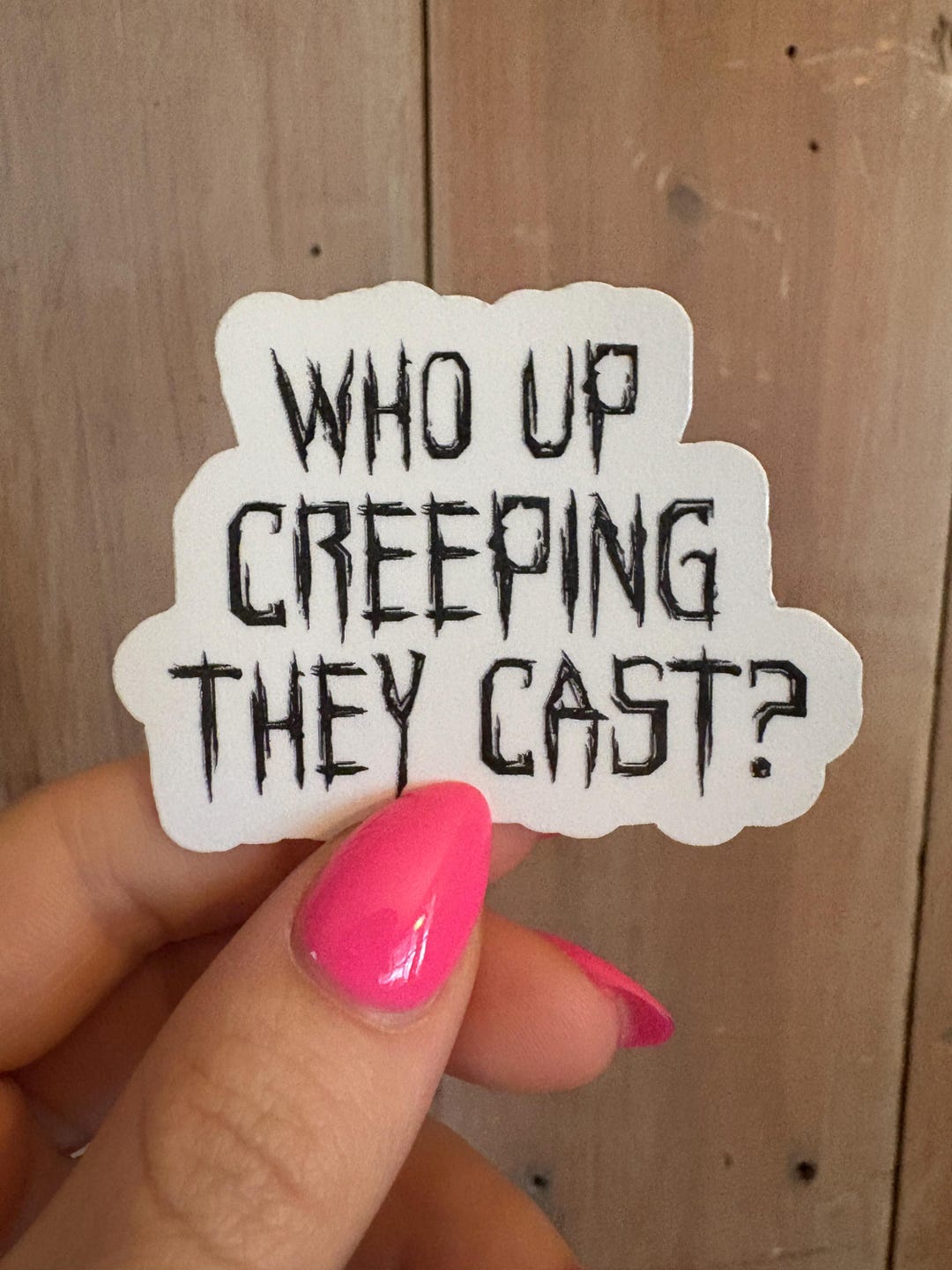 Creeping They Cast Sticker - Etsy