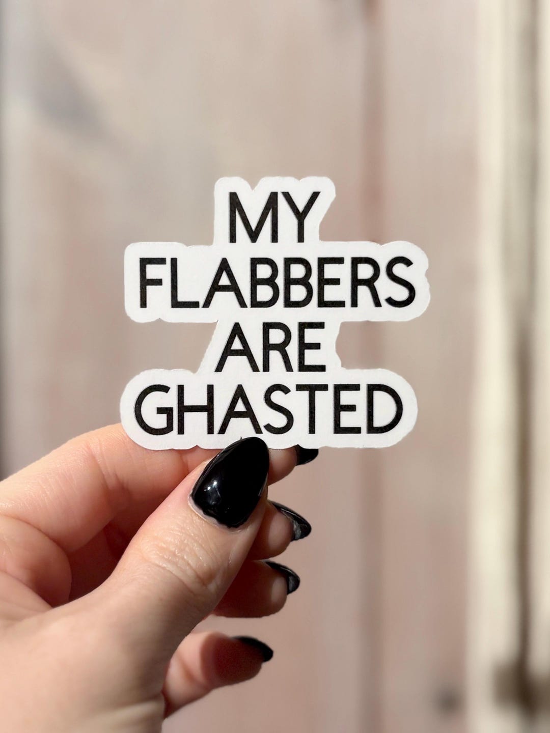 Flabbergasted Sticker| Funny Sticker - Etsy