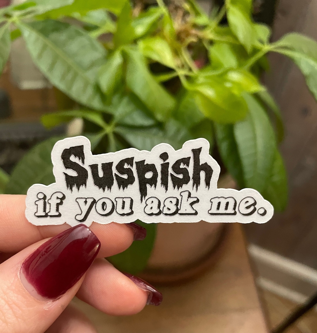 Bailey Sarian Suspish Sticker - Etsy