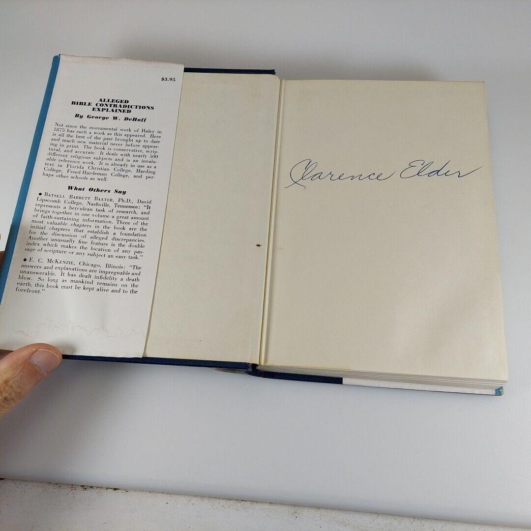 Alleged Bible Contradictions Explained, George W. Dehoff, 1962 HCDJ, Ex ...