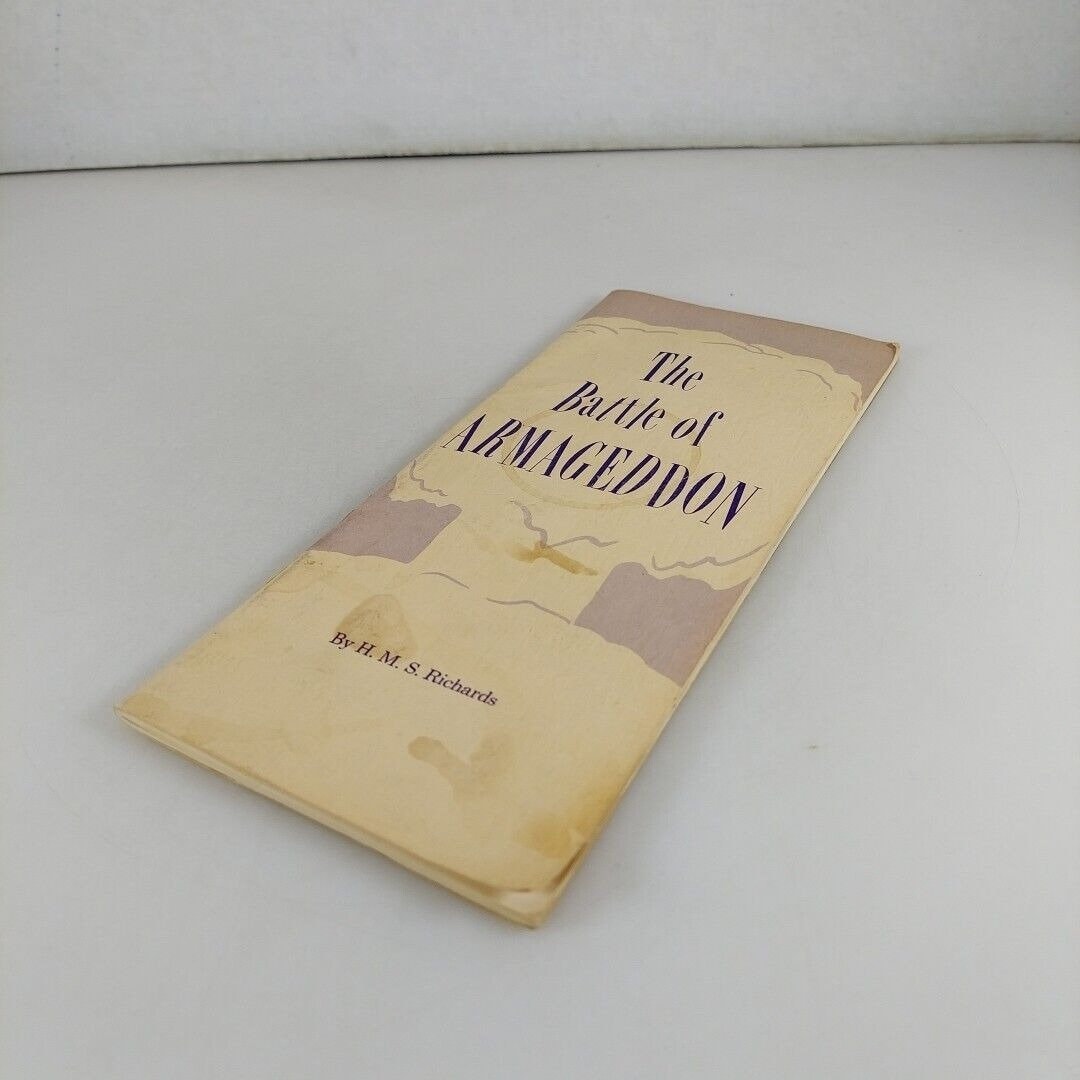 The Battle of Armageddon H.M.S. Richards 1964 Voice of Prophecy Booklet ...