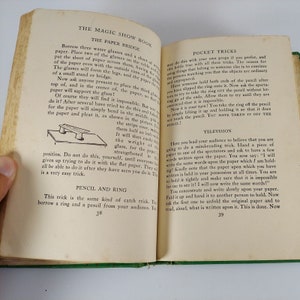 The Magic Show Book by Alexander the Magician 1956 Library - Etsy