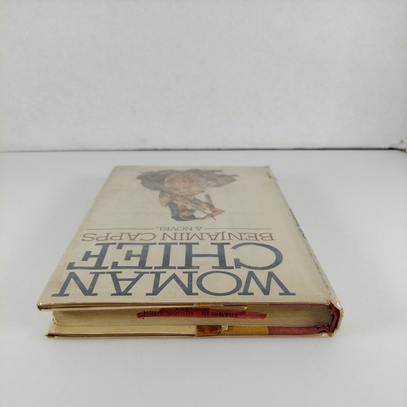 Woman Chief Benjamin Capps 1979 1st Edition HCDJ Ex-library Doubleday ...
