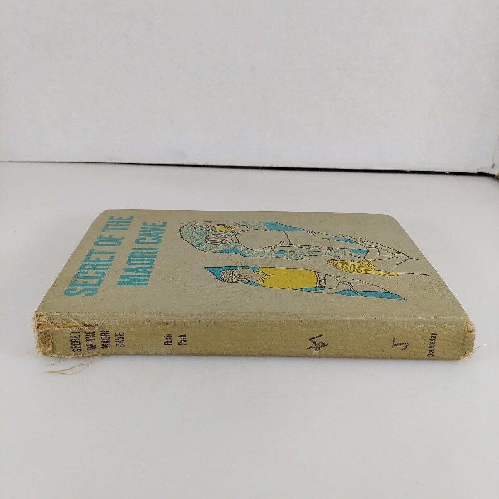 Secret of the Maori Cave Ruth Park 1964 Doubleday Prebound Ed HC Ex ...