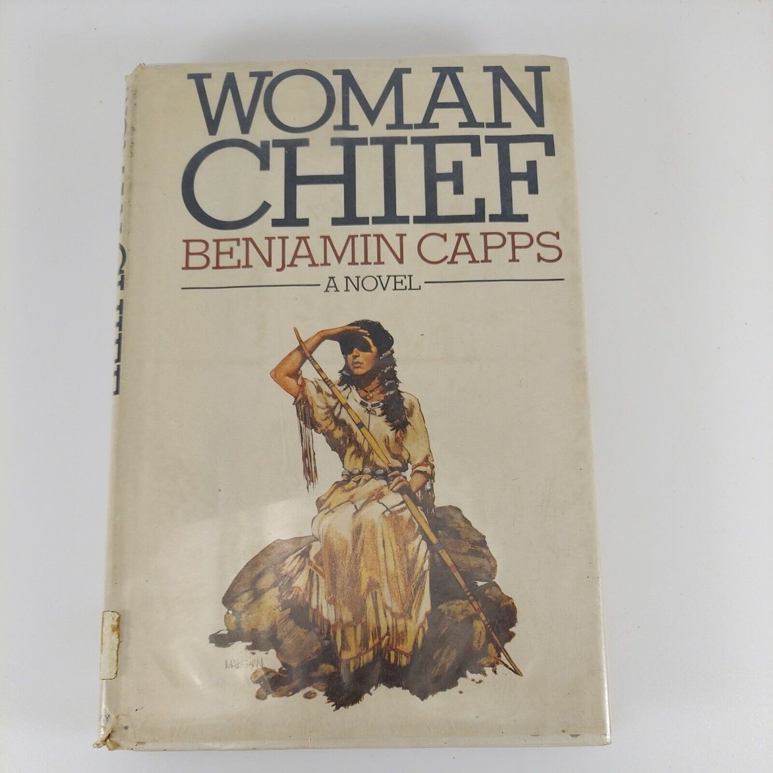 Woman Chief Benjamin Capps 1979 1st Edition HCDJ Ex-library Doubleday ...