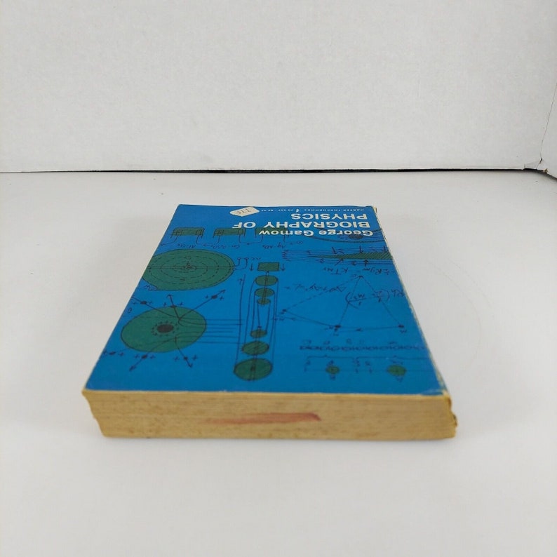 Biography of Physics George Gamow 1st Ed Harper Torchbooks Illustrated ...