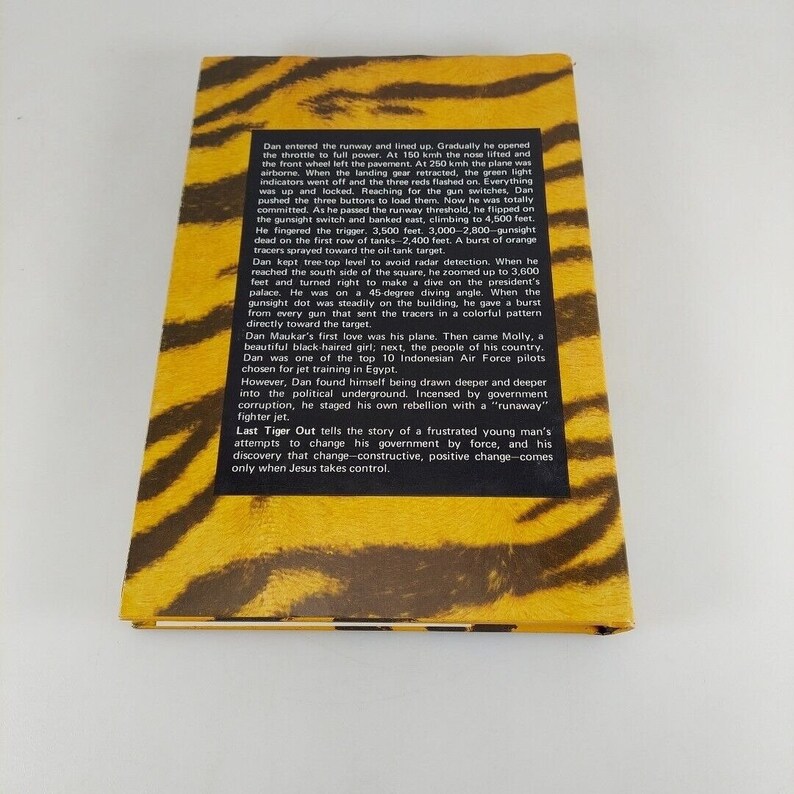 Last Tiger Out the Story of Dan Maukar by Jan S. Doward 1973 ...