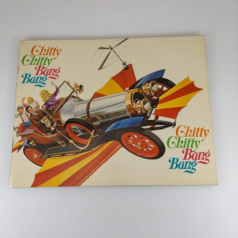 Chitty Chitty Bang Bang Movie Program 1968 United Artists Corp ...