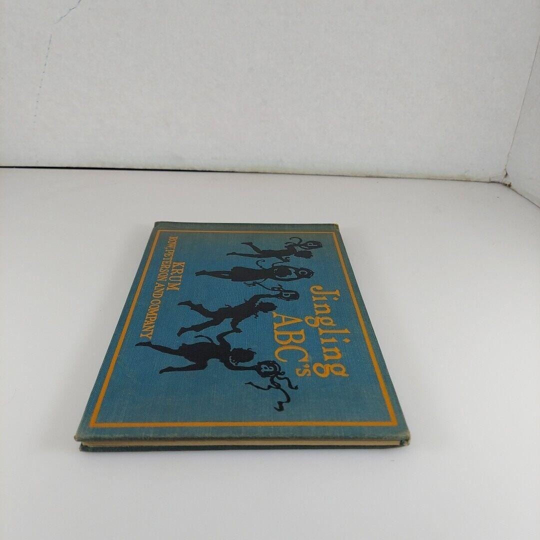 The Jingling ABC'S, Charlotte Krum, Row, Peterson & Co Illustrated HC ...