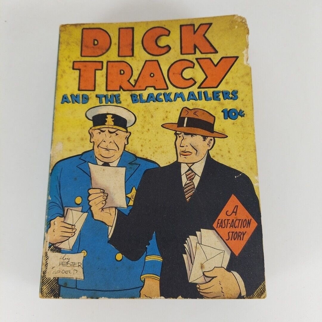 Dick Tracy and the Blackmailers Chester Gould A Fast Action Story 1939 ...