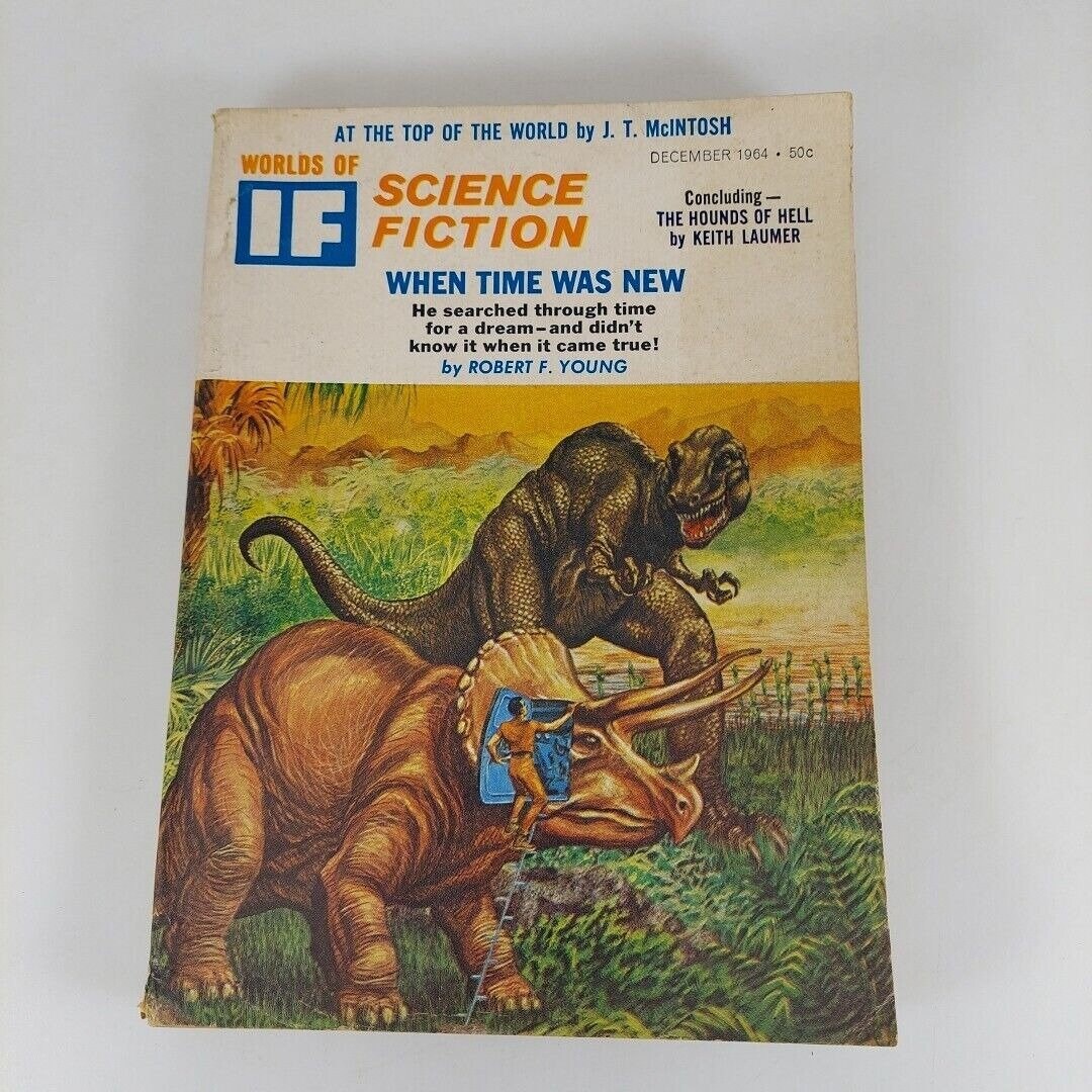 Worlds of IF Science Fiction Dec 1964 Robert F. Young J.T. - Etsy