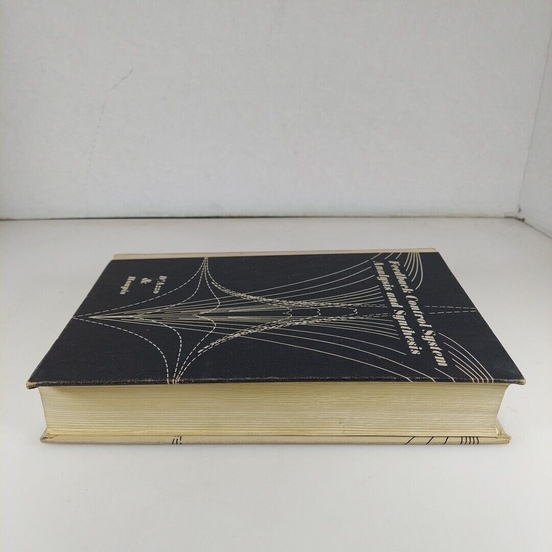 Feedback Control System Analysis and Synthesis by D'azzo & Houpis HC 1966 - Etsy