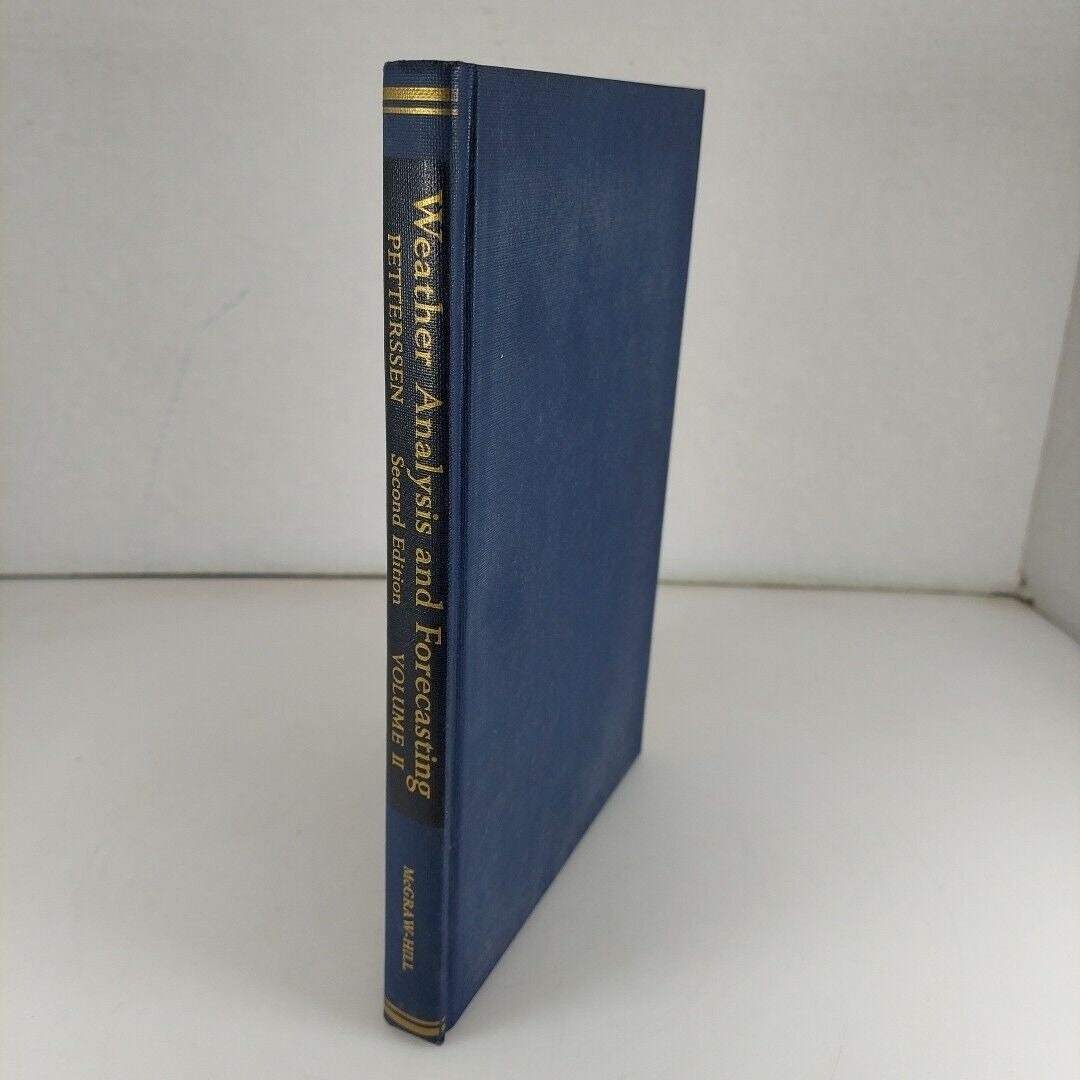 Weather Analysis and Forecasting Vol 2 2nd Ed Sverre Petterssen 1956 ...