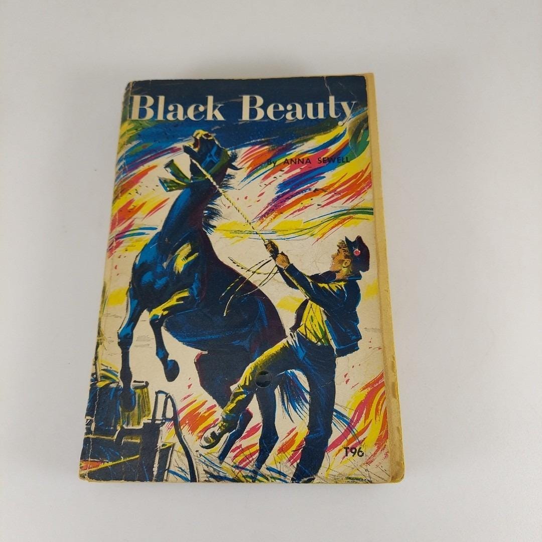 Black Beauty by Anna Sewell Tab Books Scholastic Illustrated PB 1958 ...
