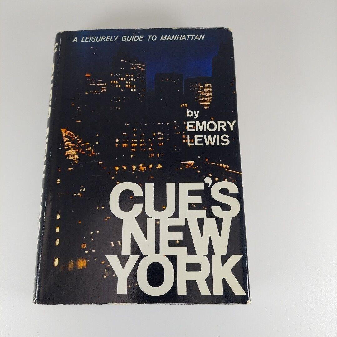 Emory Lewis Cue's New York 1st Edition Illustrated HCDJ 1963 - Etsy