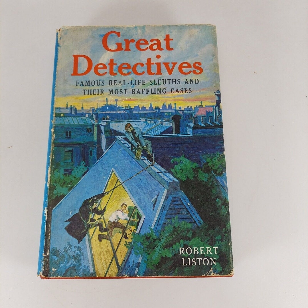 Great Detectives by Robert Liston 1966 Platt & Munk HCDJ - Etsy
