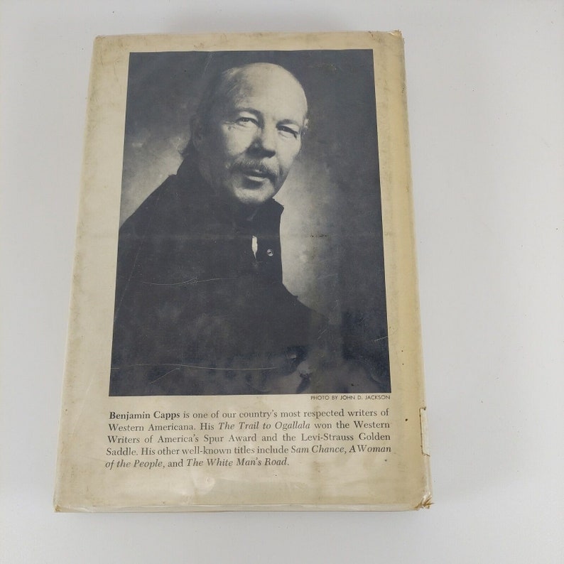 Woman Chief Benjamin Capps 1979 1st Edition HCDJ Ex-library Doubleday ...