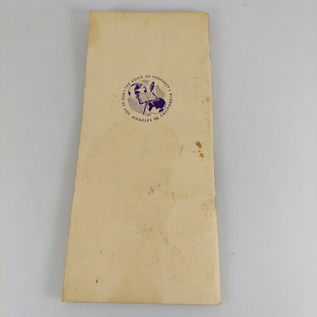The Battle of Armageddon H.M.S. Richards 1964 Voice of Prophecy Booklet ...